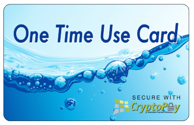 Cryptopay Store - One Time Use Cards